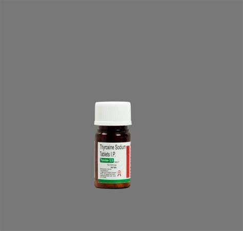 Thyrodax 125 Tabthyroxine Sodium 125 Mcg Tab Nirman Bio Pharma