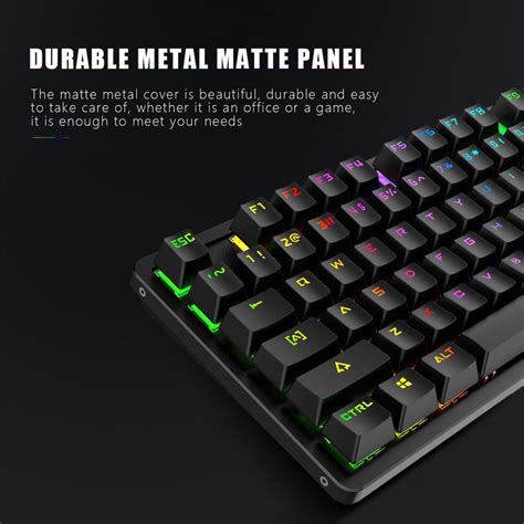 Redthunder Mechanical Gaming Keyboard Red Switch Vicedeal