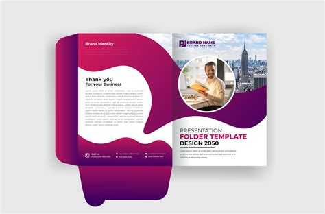 Creative Presentation Folder Design Graphic By Hafizulislamsir9090 · Creative Fabrica