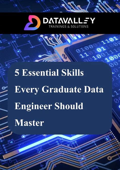 ppt 5 essential skills every graduate data engineer should master