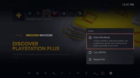 How To Put Your Ps5 In Rest Mode