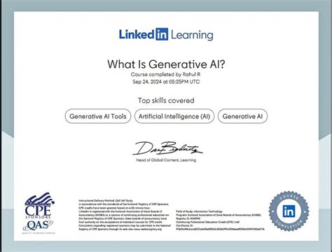 Rahul R On Linkedin Linkedinlearning Generativeai Artificialintelligence Ethicalai…