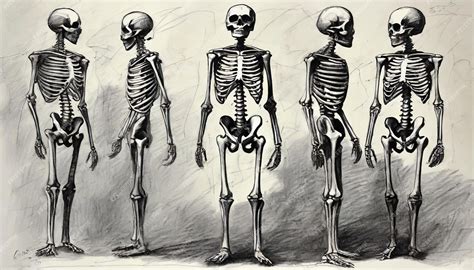 Premium Photo Visual Exploration Of The Skeletal System Artistic Visualization Of The Human