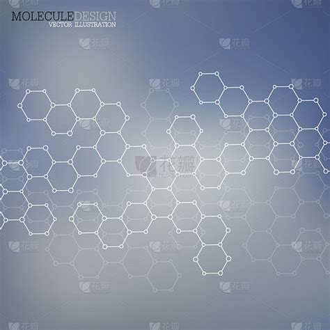 Dna和神经元的结构分子。抽象的背景。医学科学