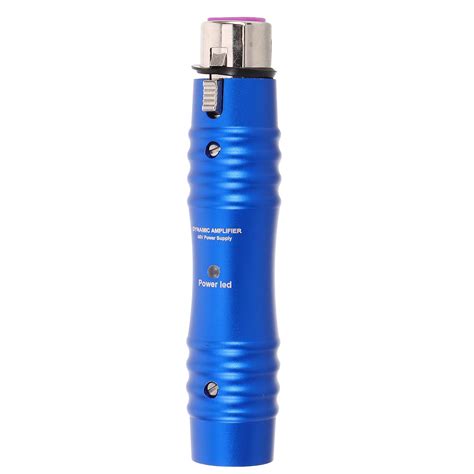 Mic Booster Wired Handheld Microphone Amplifier 48v Mic Sound Amplifier