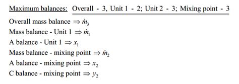 Solved Following Is A Labeled Flowchart For A Steady State Two Unit Pro 1 Answer