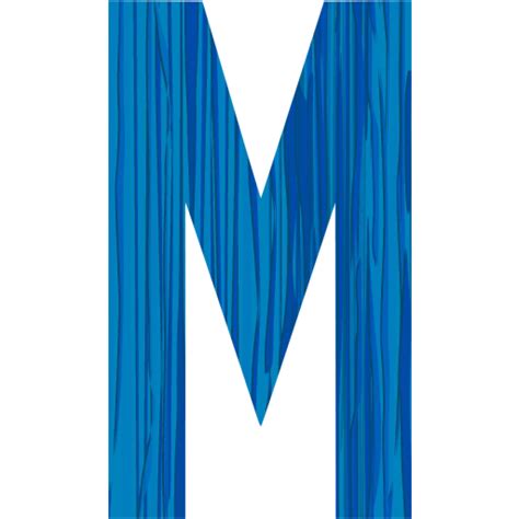 Sketchy Blue Letter M Icon Free Sketchy Blue Letter Icons Sketchy Blue Icon Set