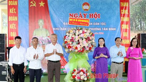 Tưng Bừng Ngày Hội đại đoàn Kết Toàn Dân ở Thành Phố Đồng Xoài Binh