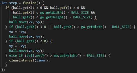 How To Keep The Ball Within The Wall Boundaries In Javascript Breakout