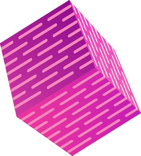 Abstract 3d Square Party Element 45943531 Png