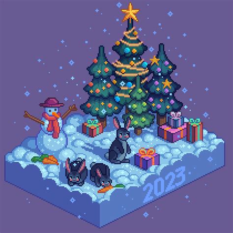My First Isometric Art Really Wanted To Post It For The New Year But Didn T Have Time To