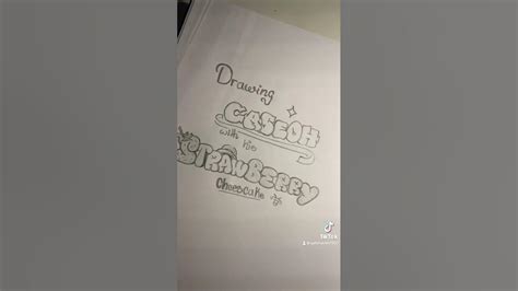 I Drew Caseoh In A Chibi Style With Strawberry Cheesecake Drawing Art