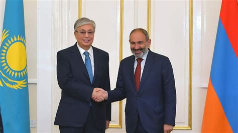 Փաշինյանն ու Տոկաևը քննարկել են Հարավային Կովկասում անվտանգության հետ