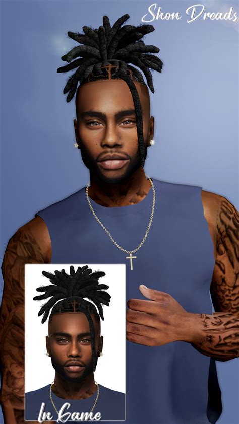 Xxblacksims Sims 4 Hair Male Sims 4 Body Hair Sims Hair