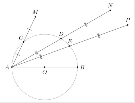 how can i get the result when i use new version of tkz euclide tex
