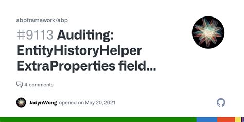Auditing Entityhistoryhelper Extraproperties Field Compare Question · Issue 9113
