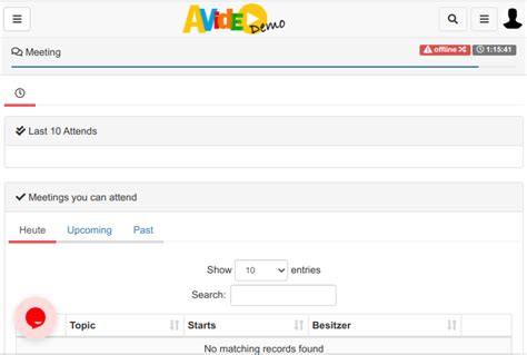 Meet Server Offline Issue 4950 WWBN AVideo GitHub