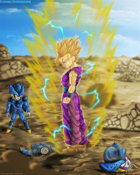 Fan Art Dbz Gohan Ssj2 By Crakower On Deviantart