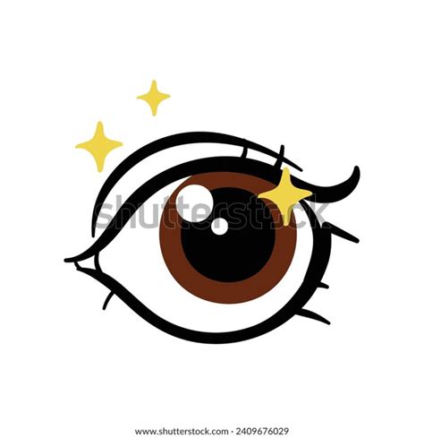 Vector Cute Anime Girl Eyes Vector Stock Vector Royalty Free