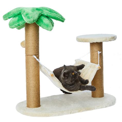 Luckitty Small Cat Scratching Posts Kitty Coconut Palm Tree Cat Scratch Post For Sale Mesa