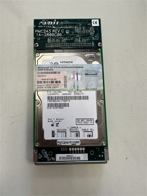 Abaco Ramix Ramix Pmc243 Pmc 243 Rev C High Capacity Disk Storage Vme Pmc Modules Global Tech