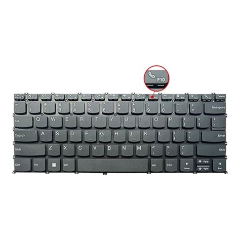 For Lenovo Ideapad Yoga Slim Pro Us Version Laptop Backlight Keyboard F Key With Phone