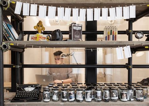 Industrial Style Offices Mix Reclaimed Objects With Minimal Aesthetic