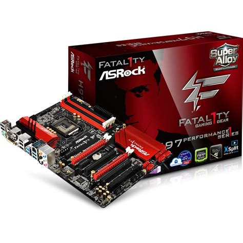 ASRock Fatal1ty H97 Performance Intel H97 So.1150 Dual Channel DDR3 ATX ...