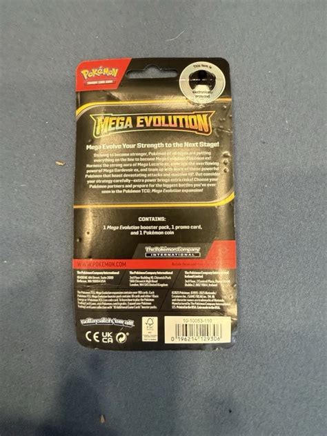 Mega Evolution Single Pack Blister Drifloon Me01 Mega Evolution