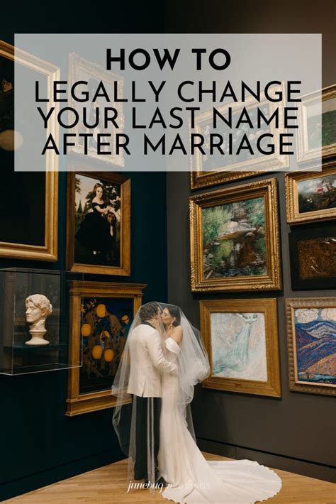 How To Legally Change Your Last Name After Marriage With The Help Of Easy Name Change Junebug