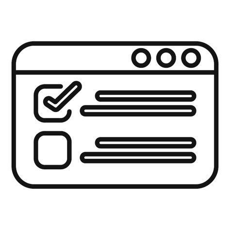 Premium Vector Online Survey Showing Checkboxes Being Selected And Completed