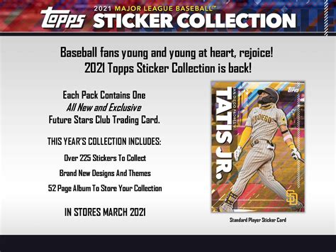 2021 Topps Mlb Sticker Collection
