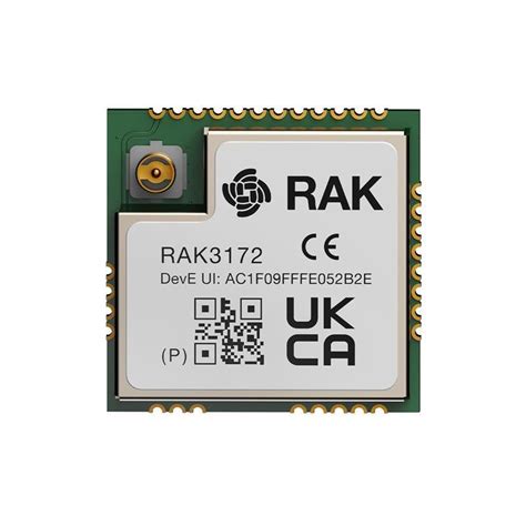 module rak3172 stm32wle5 pour lorawan 868mhz