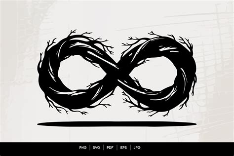Infinity Tree Roots Symbol Svg Graphic By Rsbrandingbd · Creative Fabrica