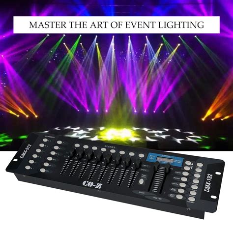 Co Z 192 Dmx 512 Stage Dj Light Controller Lighting Mixer Board Console For Light