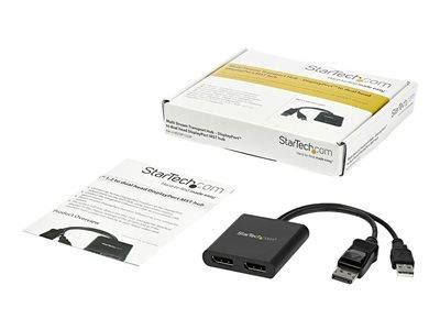 Startech Com Mst Hub Port Displayport Mstdp Dp