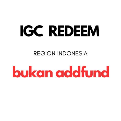 Jual Igc Reedem Code Indonesia Shopee Indonesia