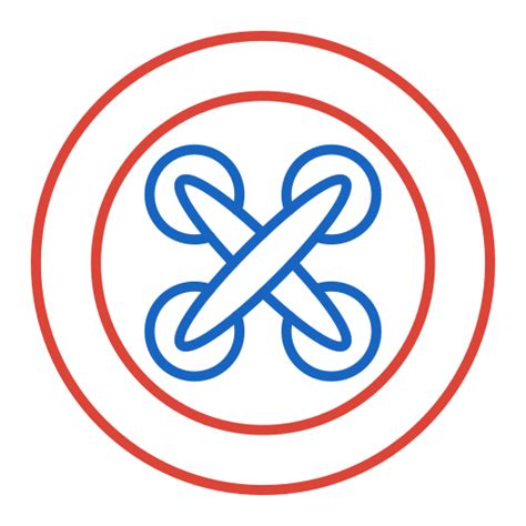 Button Generic Color Outline Icon