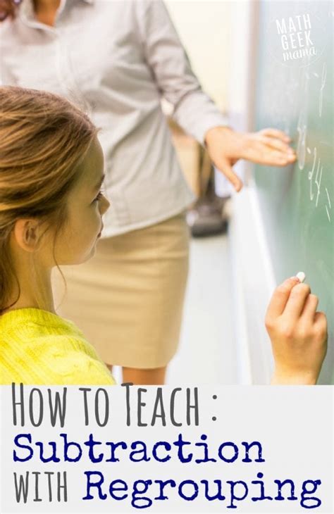How To Teach Subtraction With Regrouping Simple Strategy