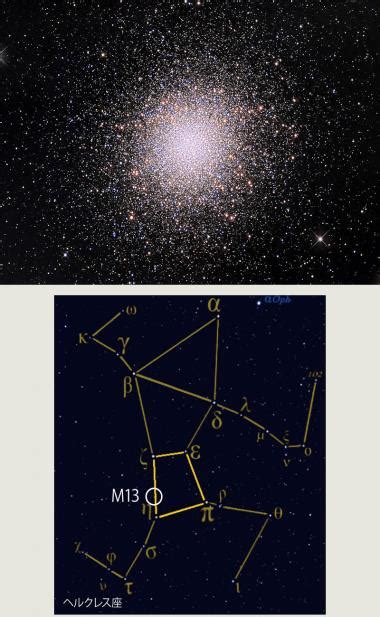 今月の天体M13ヘルクレス座球状星団 別邸 音信ブログ