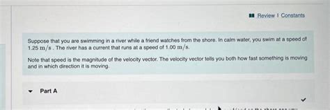 Solved What Is The Resultant Velocity Vector When You Add Chegg Com