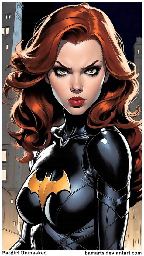Batgirl Unmasked By Bamarts On Deviantart