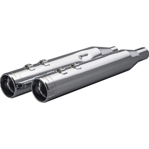 Khrome Werks 4 1 2 Hp Plus Slip On Mufflers W Chrome Klassic Tip Fits