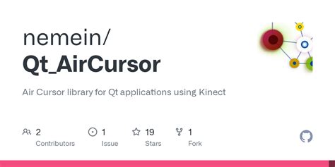Github Nemeinqtaircursor Air Cursor Library For Qt Applications Using Kinect