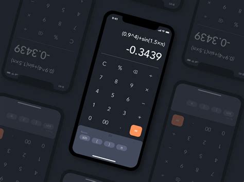 Dailyui 004 Calculator By Tae Prasongpongchai On Dribbble