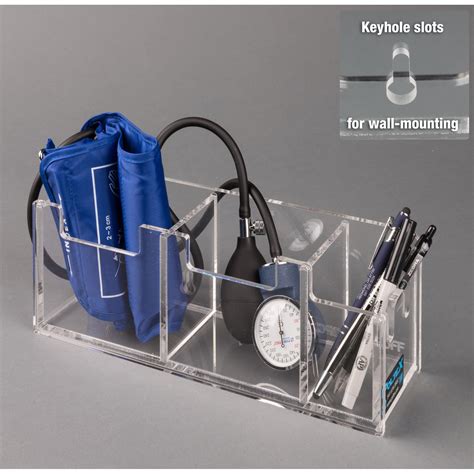 Blood Pressure Cuff Holder Poletex Blood Pressure Wallmount 2 Section