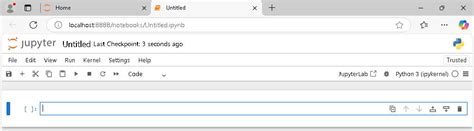 python jupyter notebookの起動・使用方法・終了手順