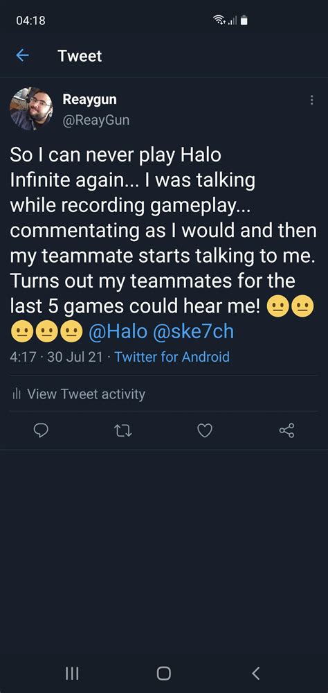 PSA Make Sure You Enable Push To Talk R Halo