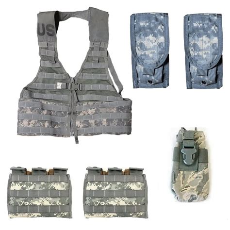 Usgi Flc Fighting Load Carrier Vest Chest Rig Acu Ucp Pattern Kit
