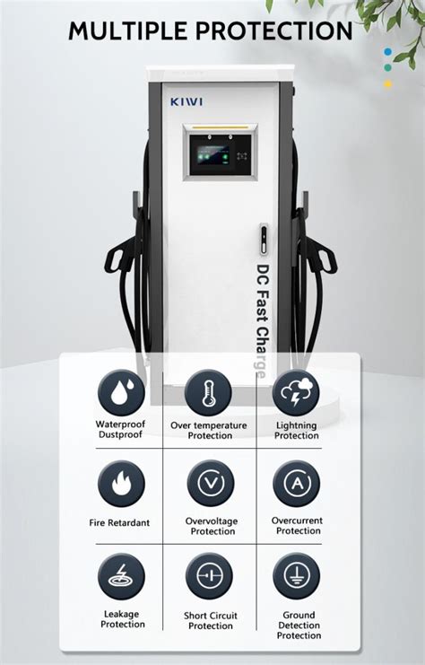 60kw Ccs 콤보 2 Ev Dc 전기 자동차용 듀얼 충전기 가장 인기있는 Ev 충전소